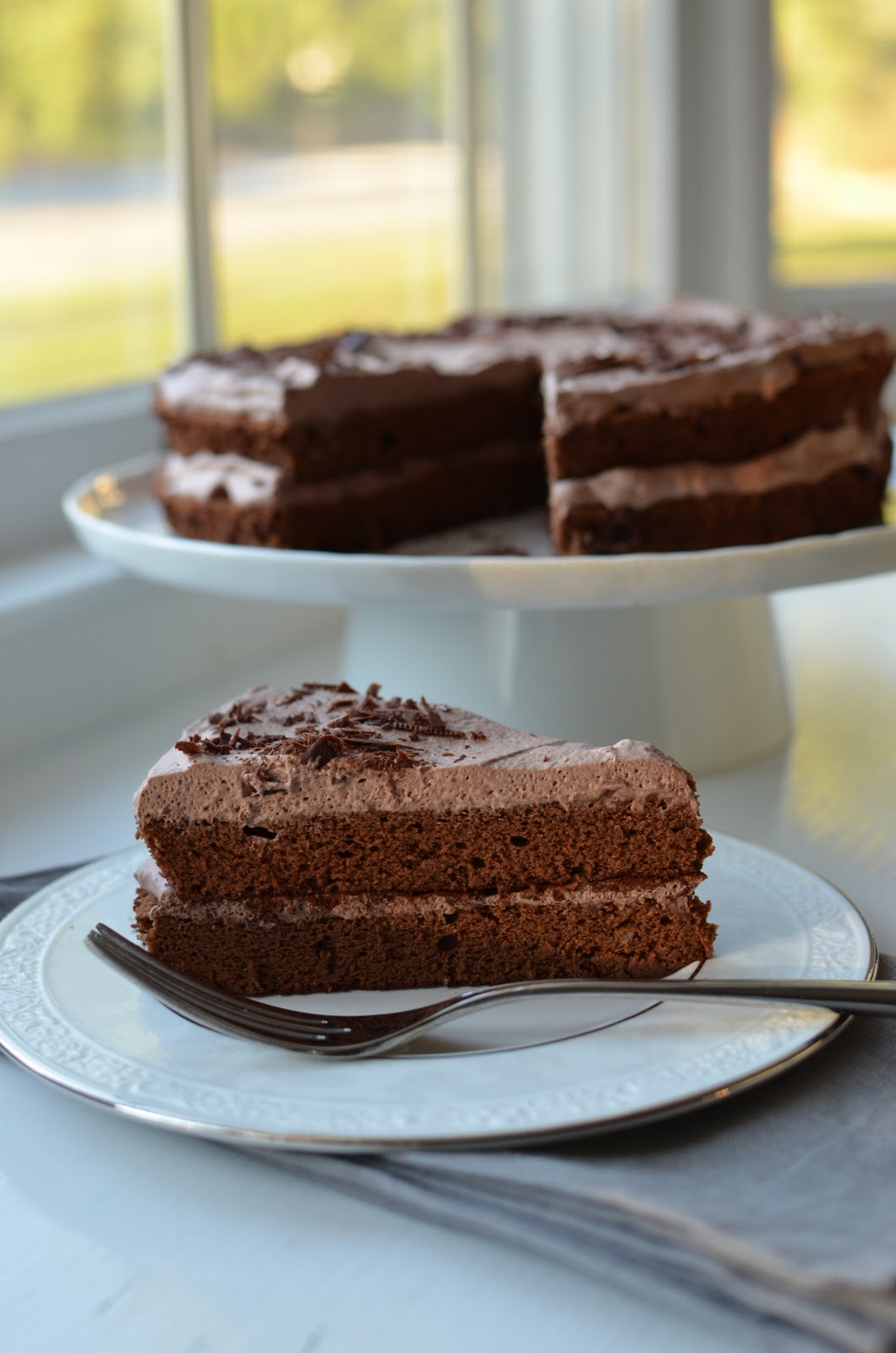 Playing with Flour: A special birthday - with chocolate cloud cake