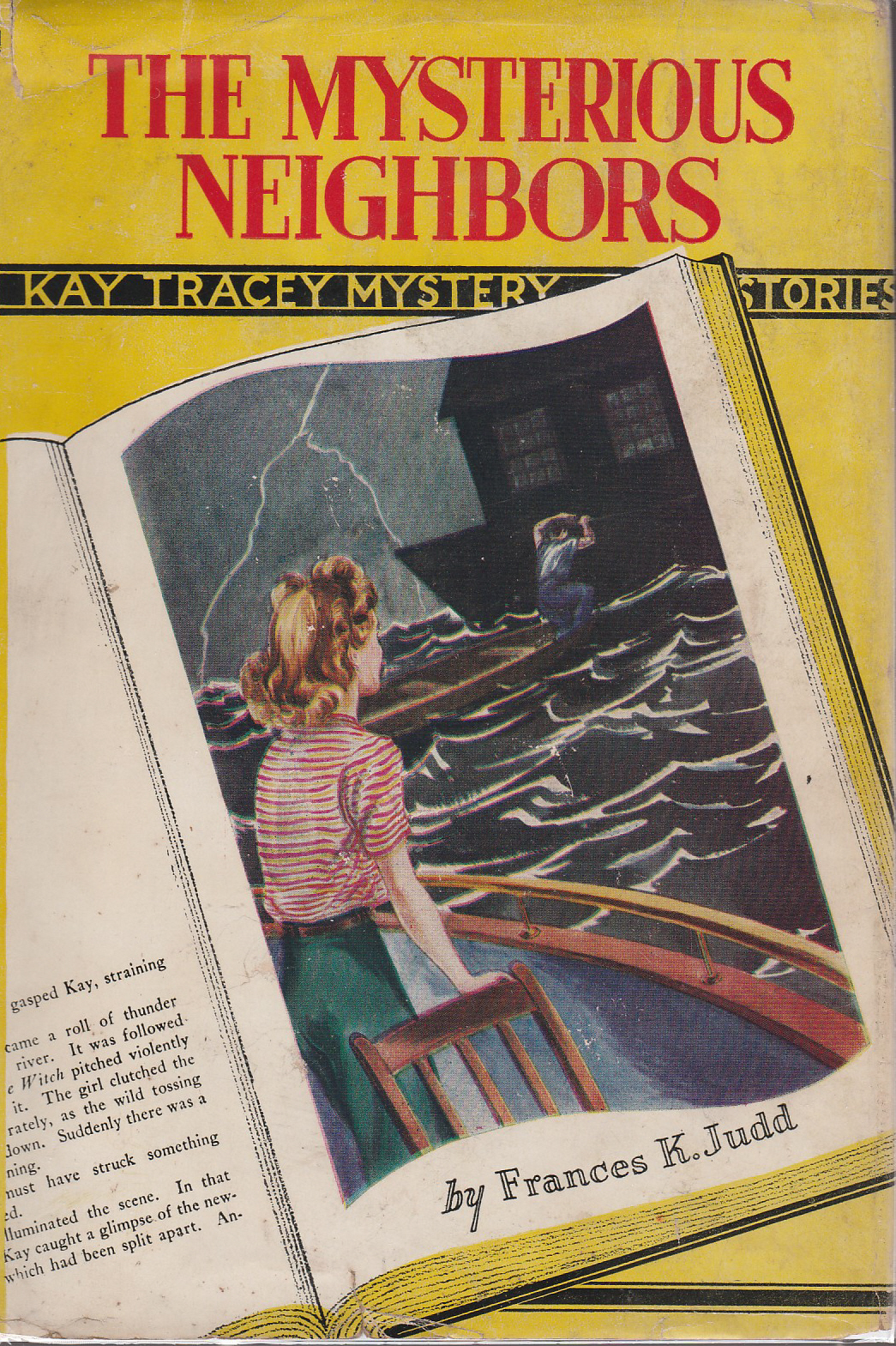 Series Books for Girls: Kay Tracey #18 The Mysterious Neighbors