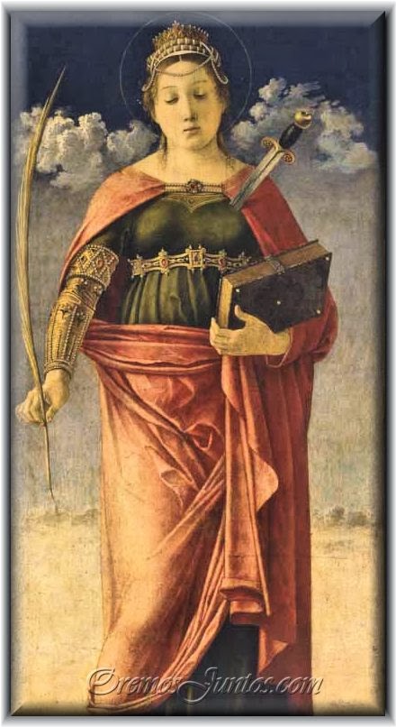 Vidas Santas: Santa Justina de Padua, Virgen y Mártir