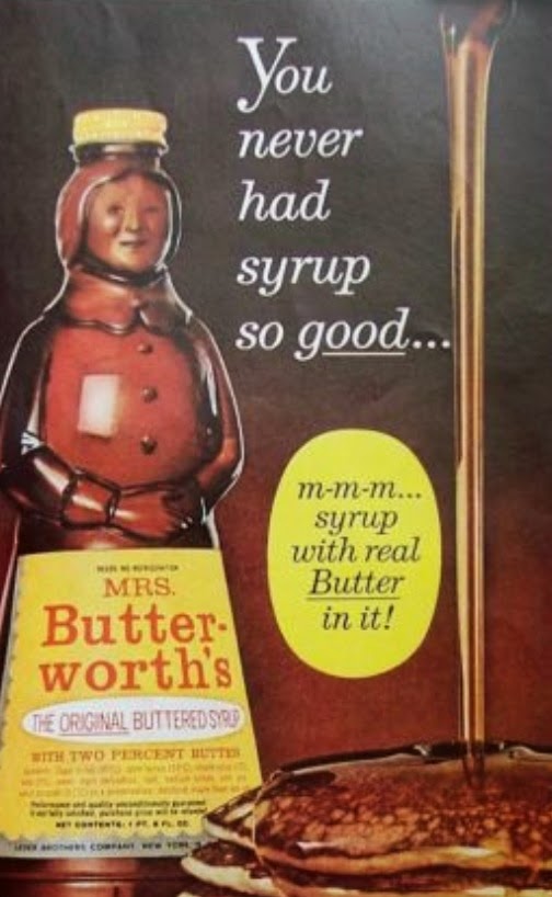 gold country girls: Then And Now #102: Mrs Butterworths' Helps To Make ...