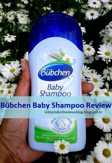 Kids Online Shopping Sites and Product Reviews: Bubchen Baby Shampoo Review