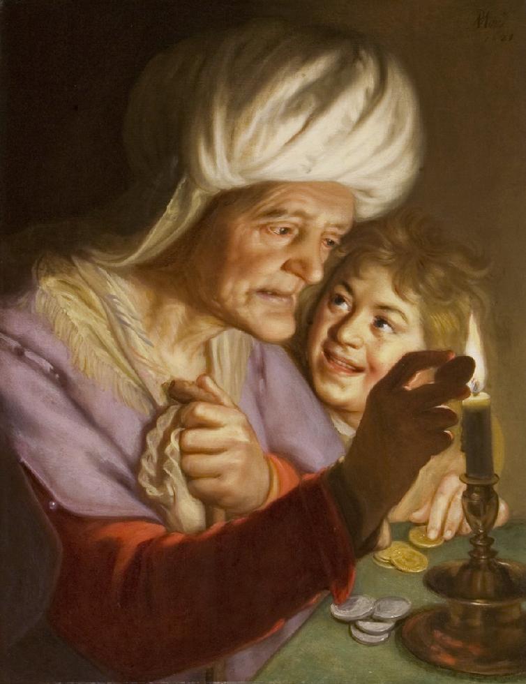 El Museo de Alberto: Allegory of avarice.