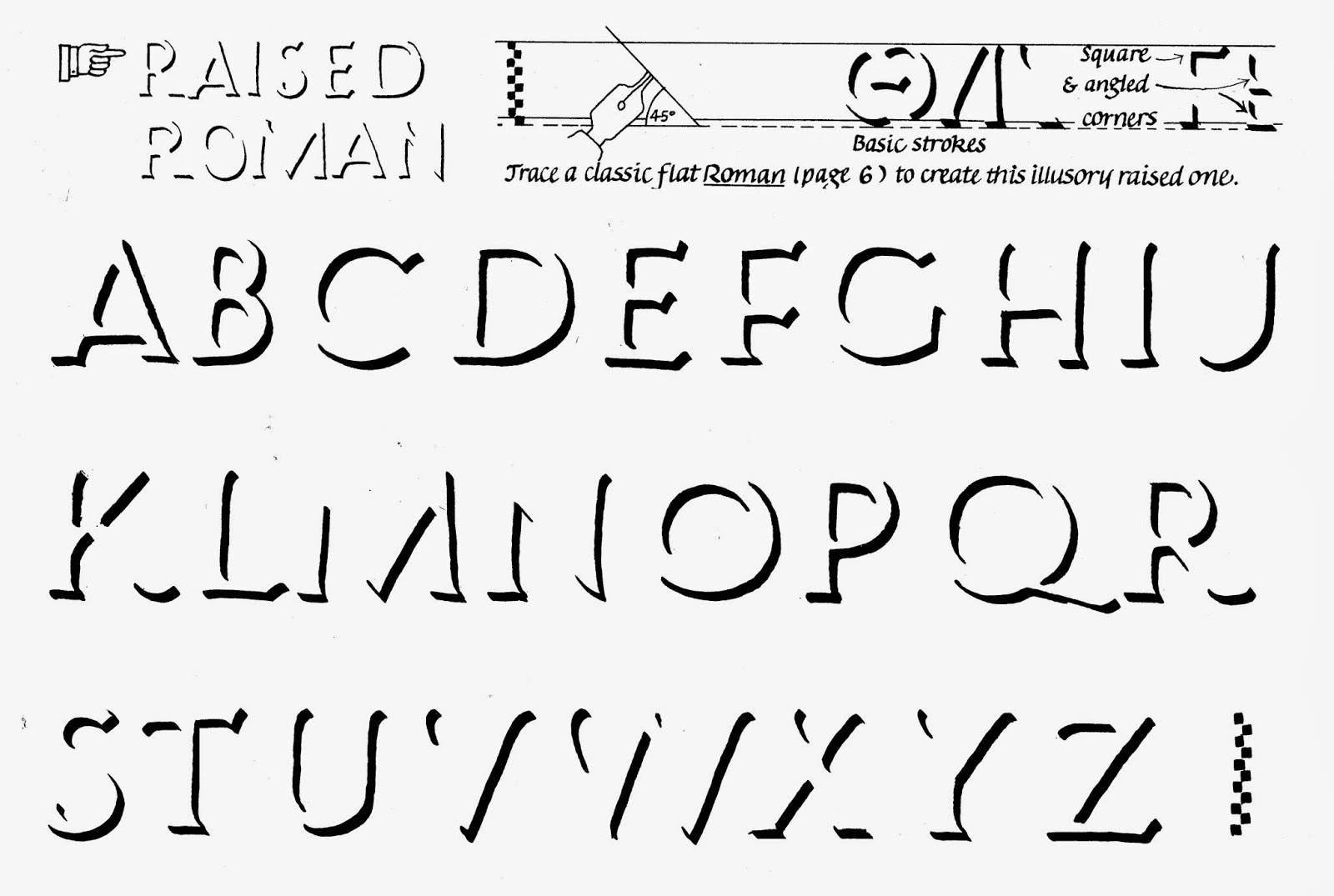 Margaret Shepherd: Calligraphy Blog: 241 Raised Roman