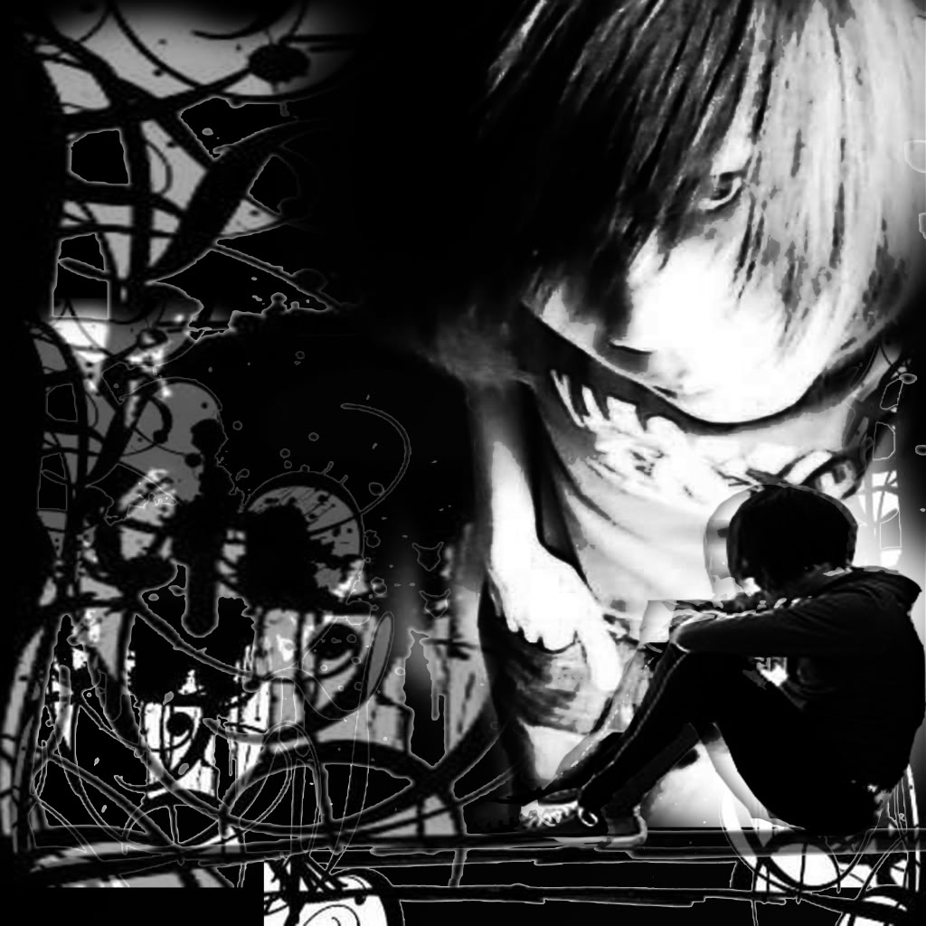 free desktop wallpapers: Sad emo wallpaper