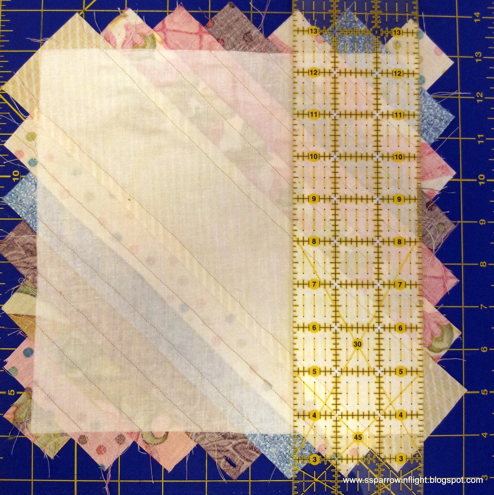 Sparrow In Flight: Part 1: HST String Block Tutorial