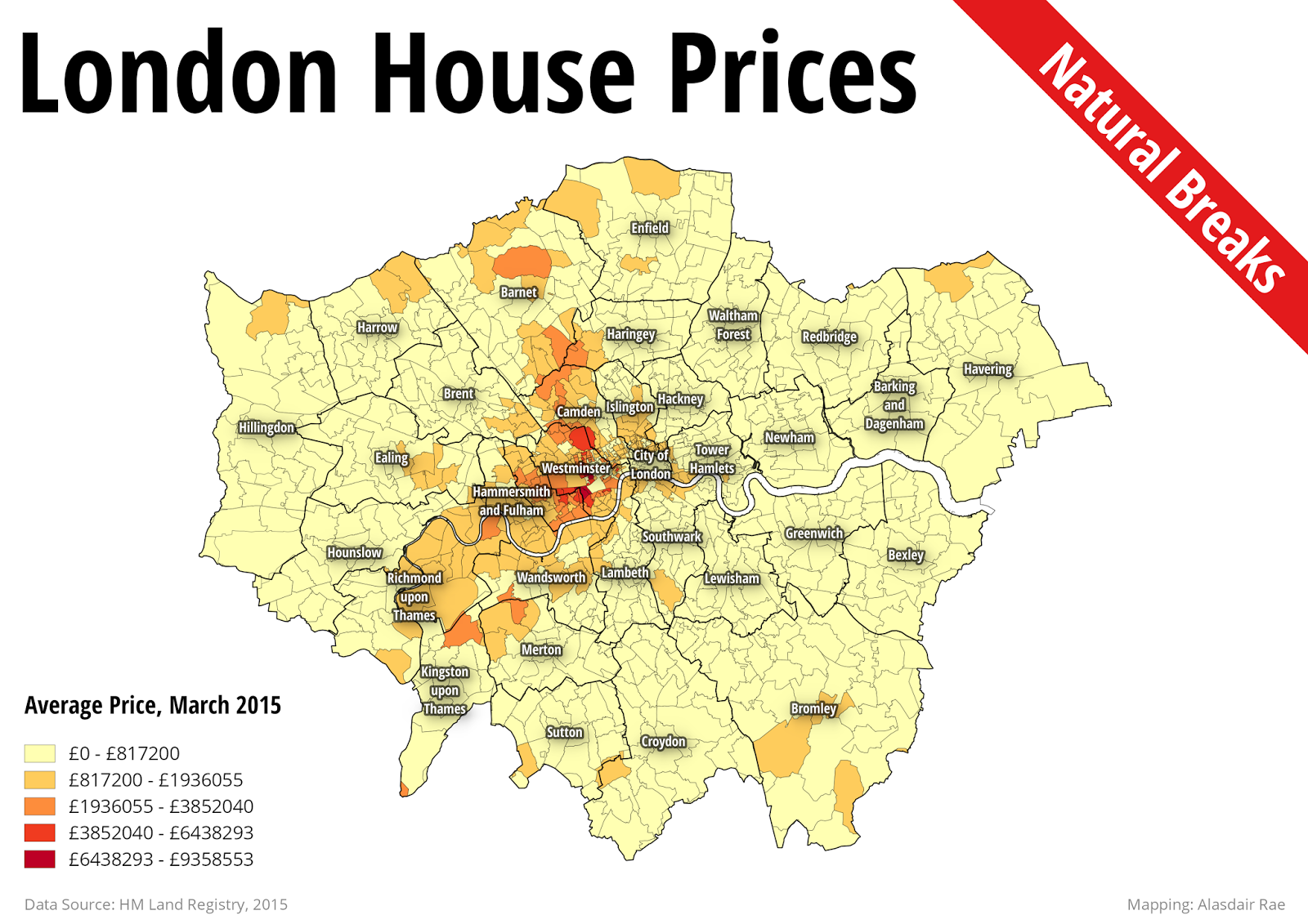 Stats, Maps n Pix: From Anscombe's quartet to choropleth classification