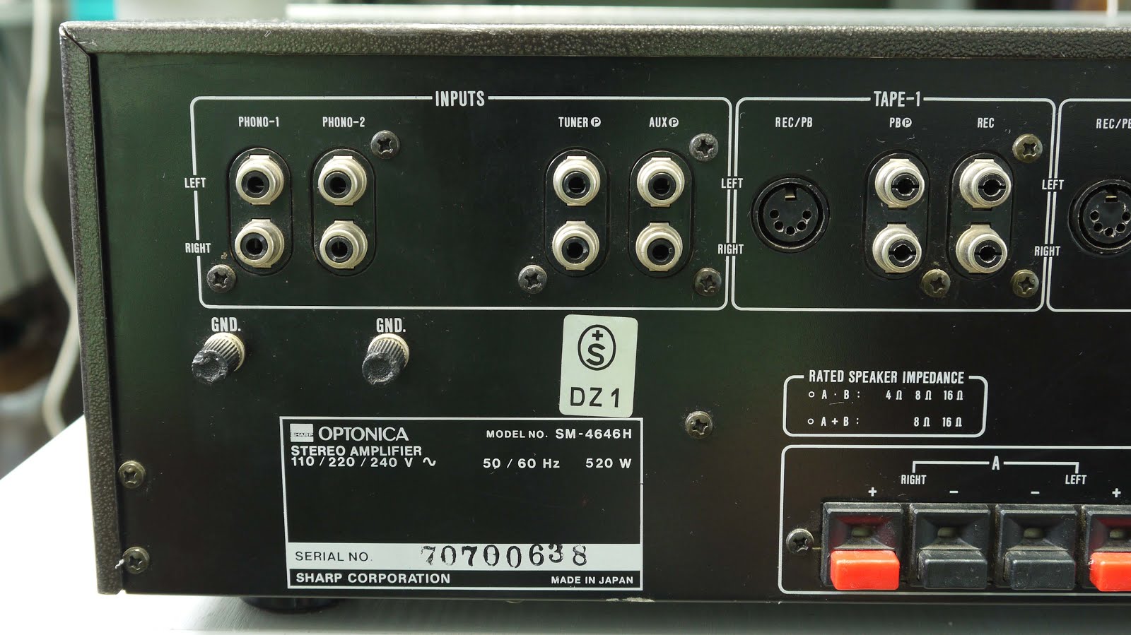 Sharp Optonica SM-4646 - Integrated Amplifier | AudioBaza