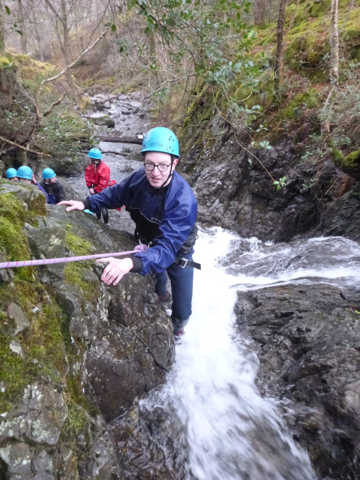 Ghyll Scrambling in The Lake District