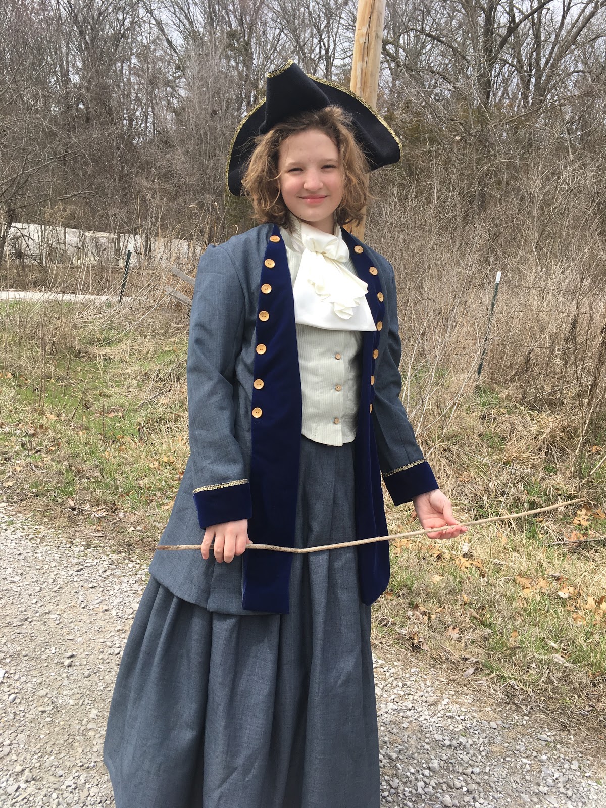 The Sewing Goatherd: A Riding Habit for a Female Paul Revere