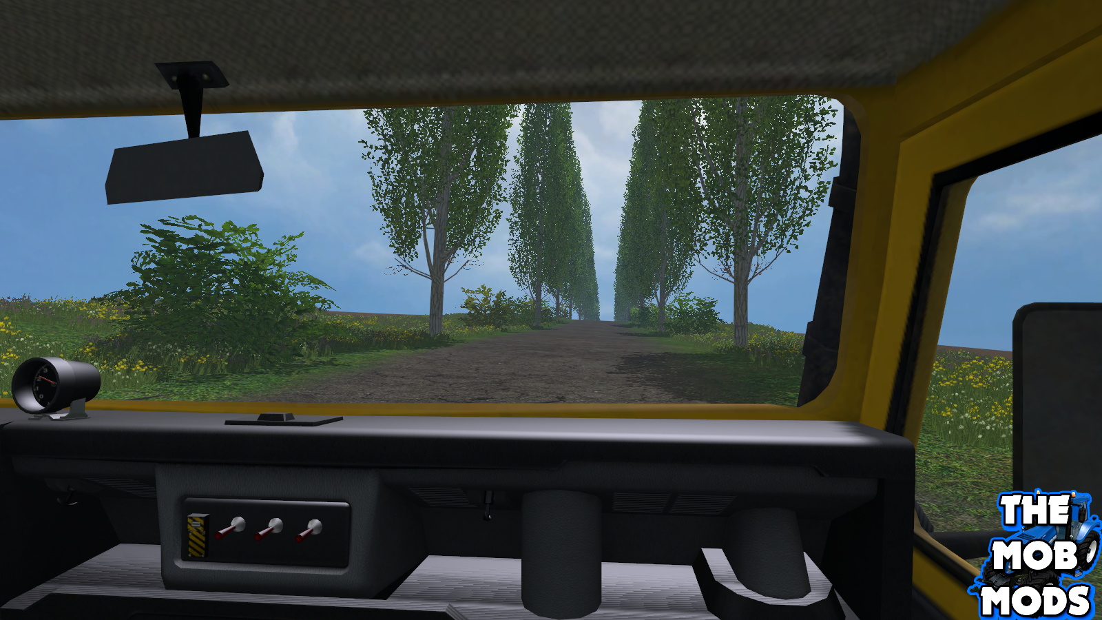 The Mob Mods: FS15 - Landrover Defender Dakar Car (2.0) [Mod Carona]