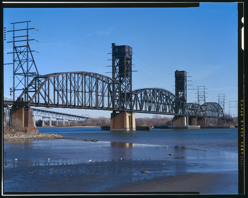 Industrial History: NJT+Amtrak+CSAO/Penn Delair Bridge over Delaware ...