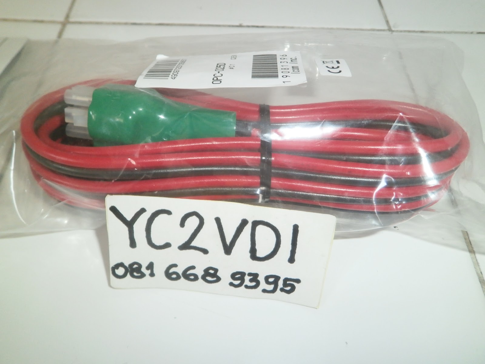 Sinar Agung ( Y C 2 V D I ): KABEL DC ICOM OPC - BARU GRESS