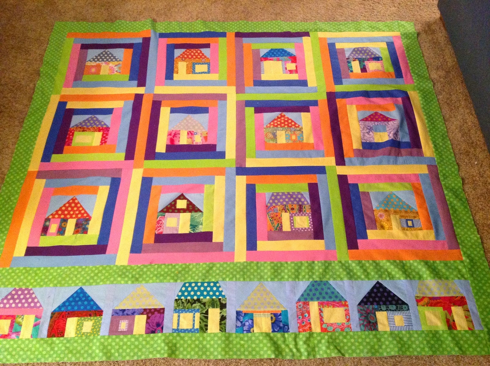 Happy Scrappy Orphan Block Of the Month Quilt: Orphan block quilts I ...