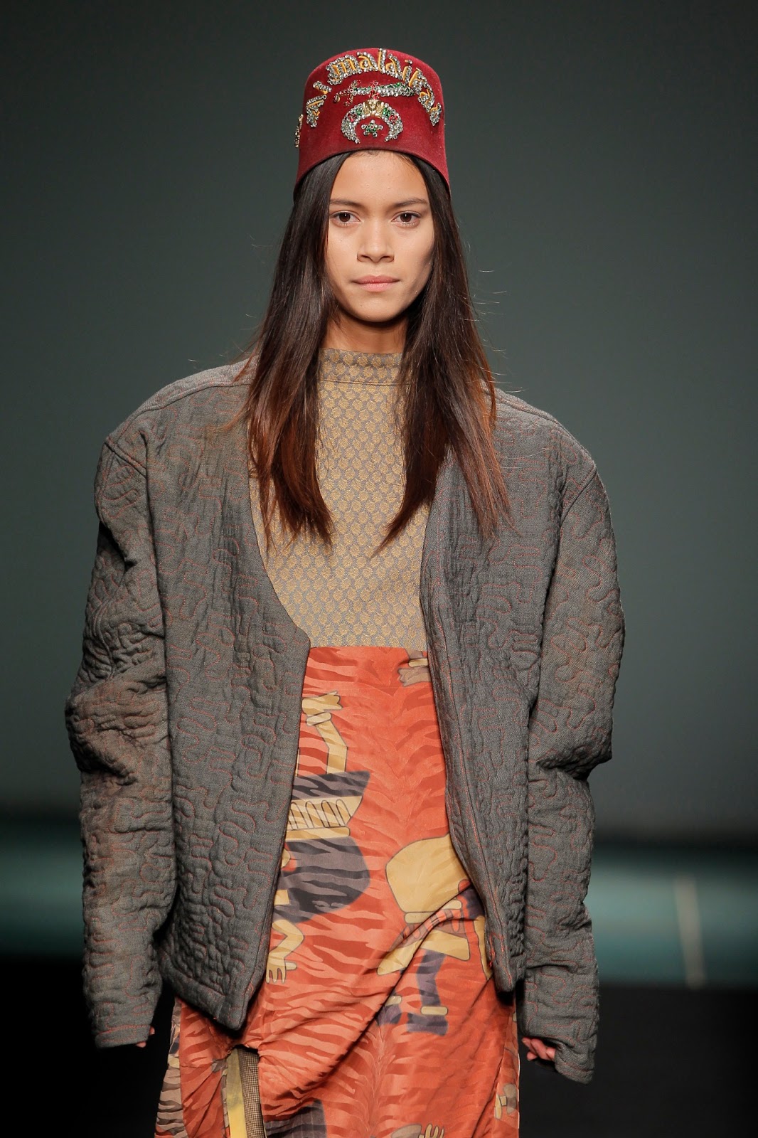 Peruvian Fashion Models: Juana Burga for Alexis Reyna F/W 2013-14 - 080 ...