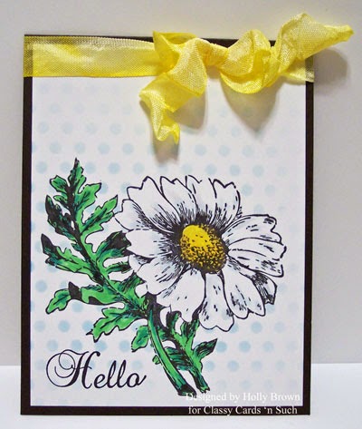 Glitter, Stamps, & Ink: Hello Daisy