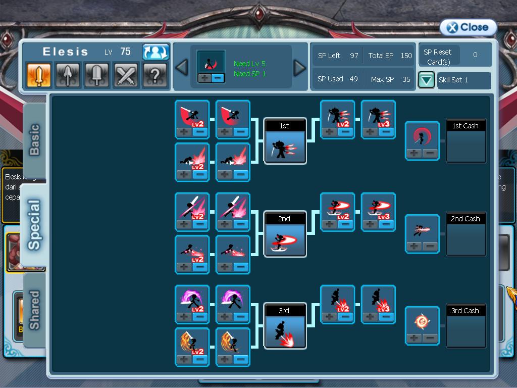 cursedclan: "Elesis - Knight SKill Tree ST Guide"