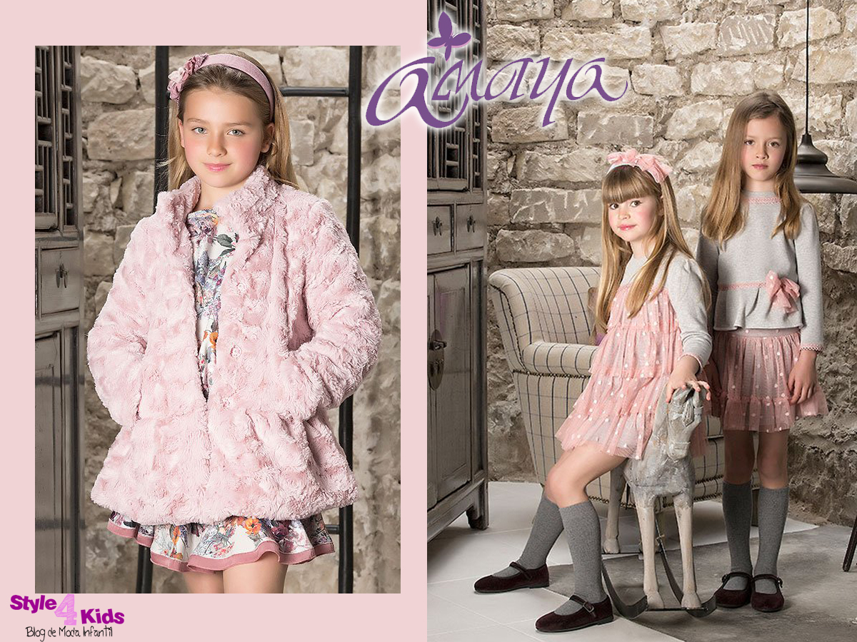 Style 4 Kids: Amaya Moda Infantil - Elegancia este Invierno