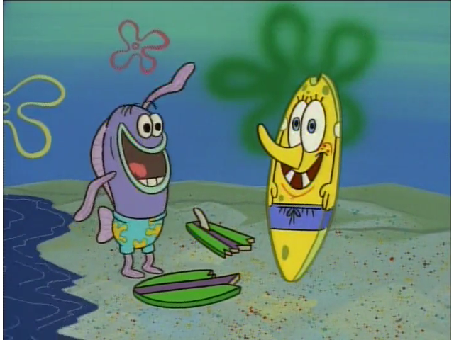 My Cartoon Reviews: SpongeBob - "Walking Small"