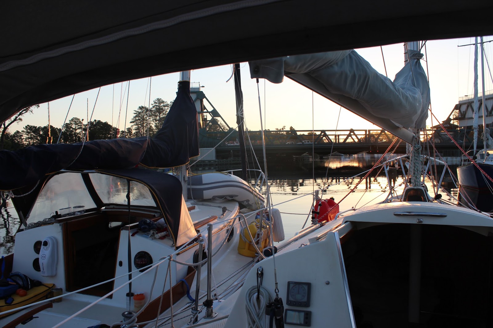 Sailing Adventures of "Second Wind": Great Bridge to Midway Marina in ...