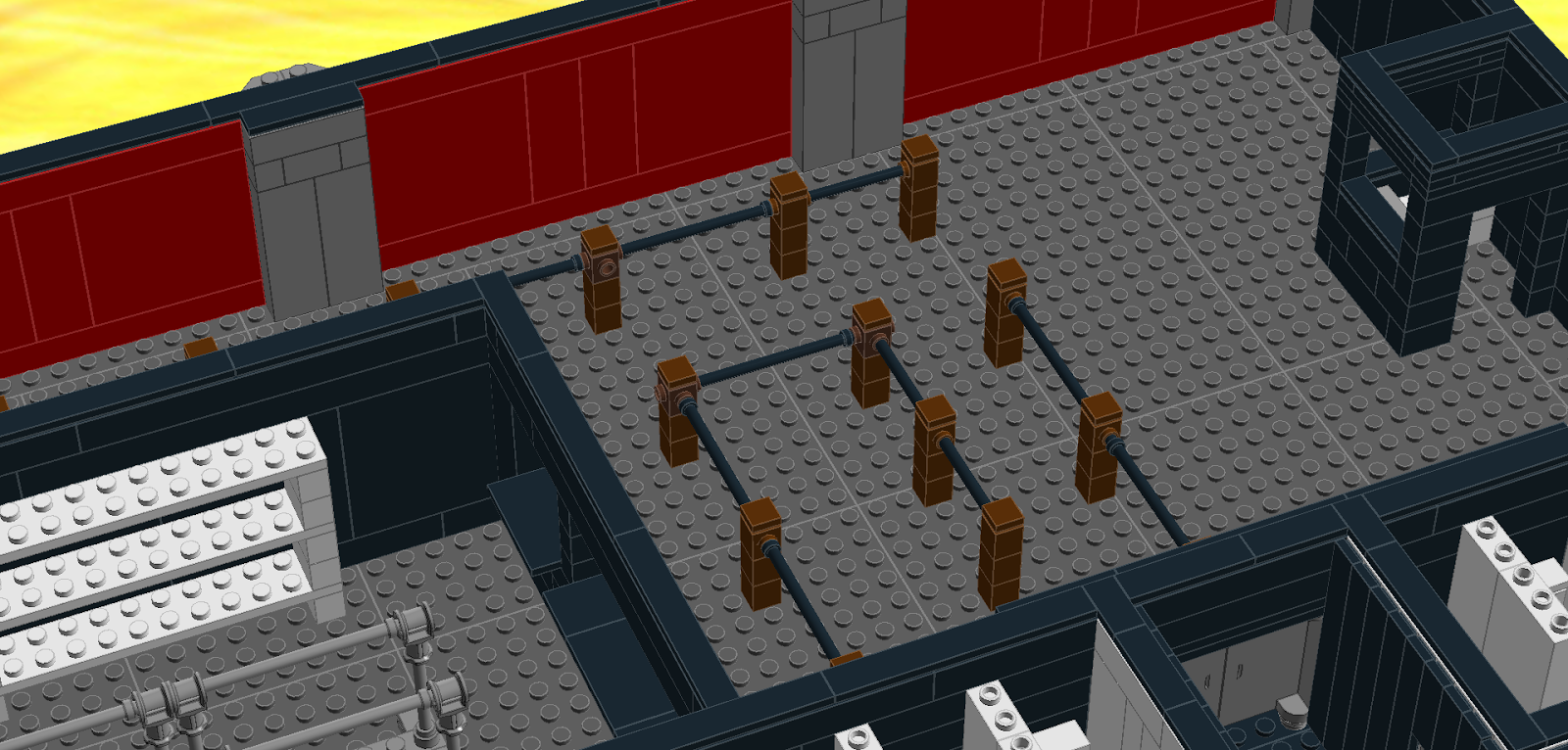 The Dark Streets of the Cardboard City: The Drowned Lego: Ground Floor