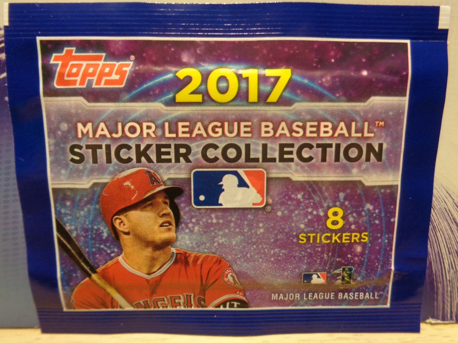 J And J Toys: 2017 Topps MLB Sticker Collection Pack