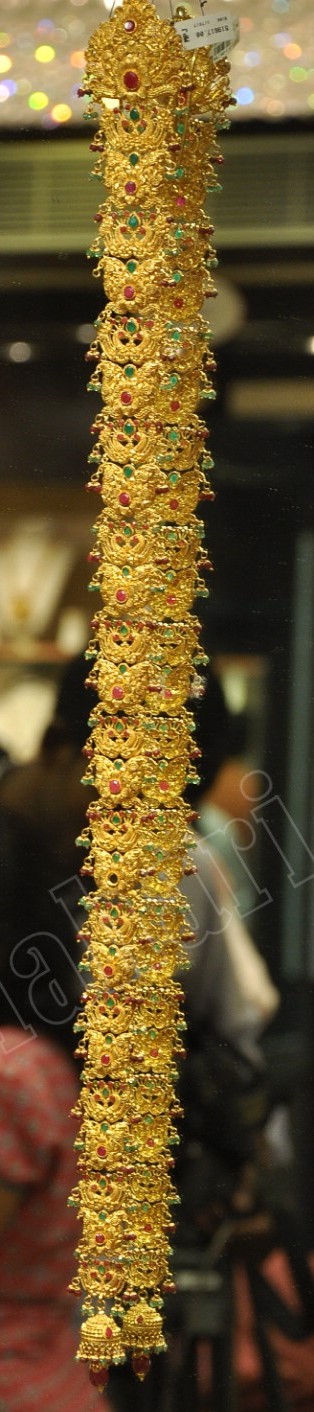 Gold Jada or Choti Designs from Manepally Jewellers - Jewellery Designs