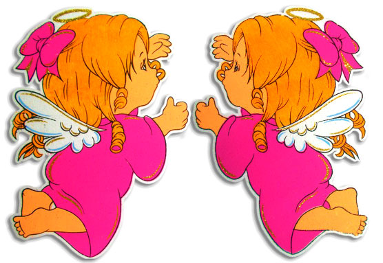 DOS ANGELITAS - TECNOPOR