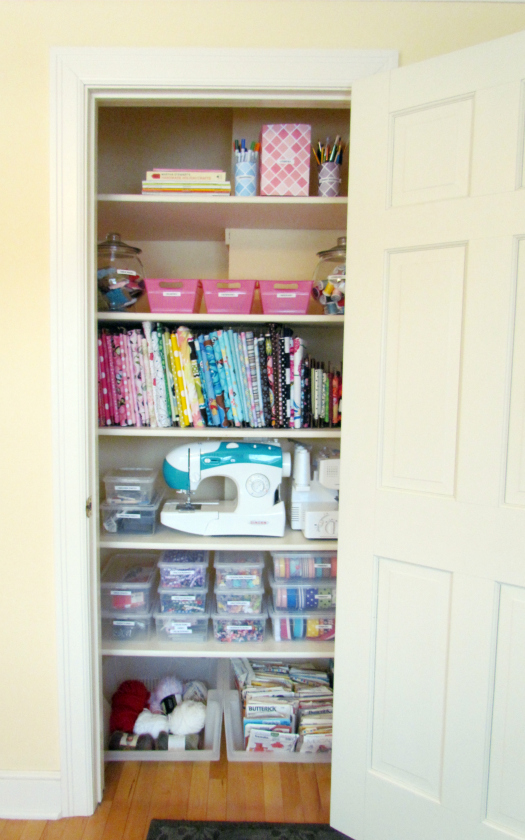 IHeart Organizing: Reader Space: A Crazy Cool Craft Closet