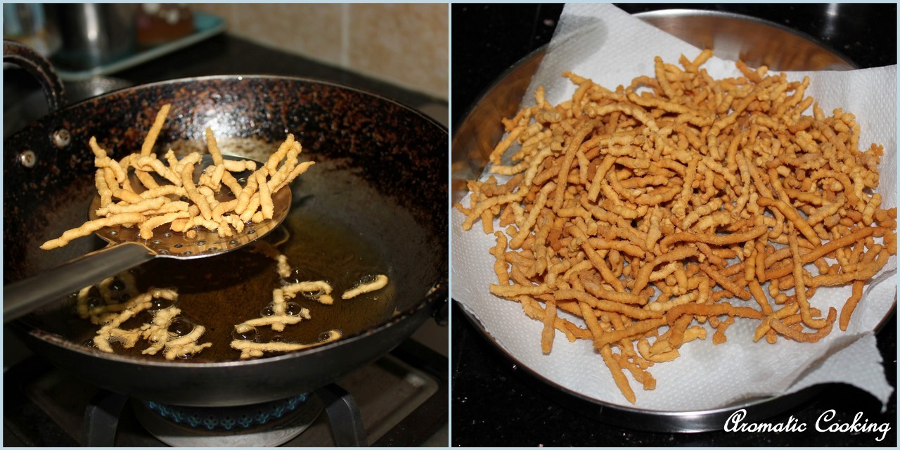 Aromatic Cooking: Karasev, Khara Sev, Spicy Sev (Savory Snack)