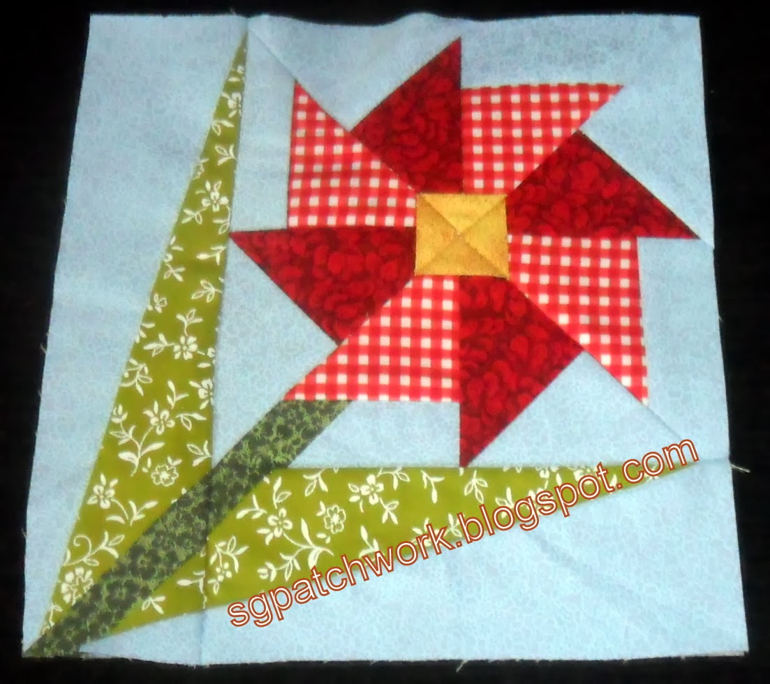 SG patchwork: Frasqueira grande em patchwork