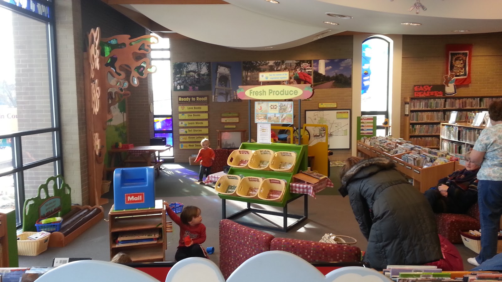 MINNESOTA BABY: Hopkins public library children's area.