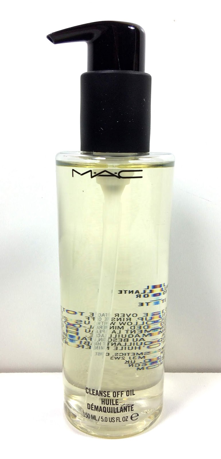MAC COSMETICS Cleanse Off Oil Huile Démaquillante Surpuissante . Review ...