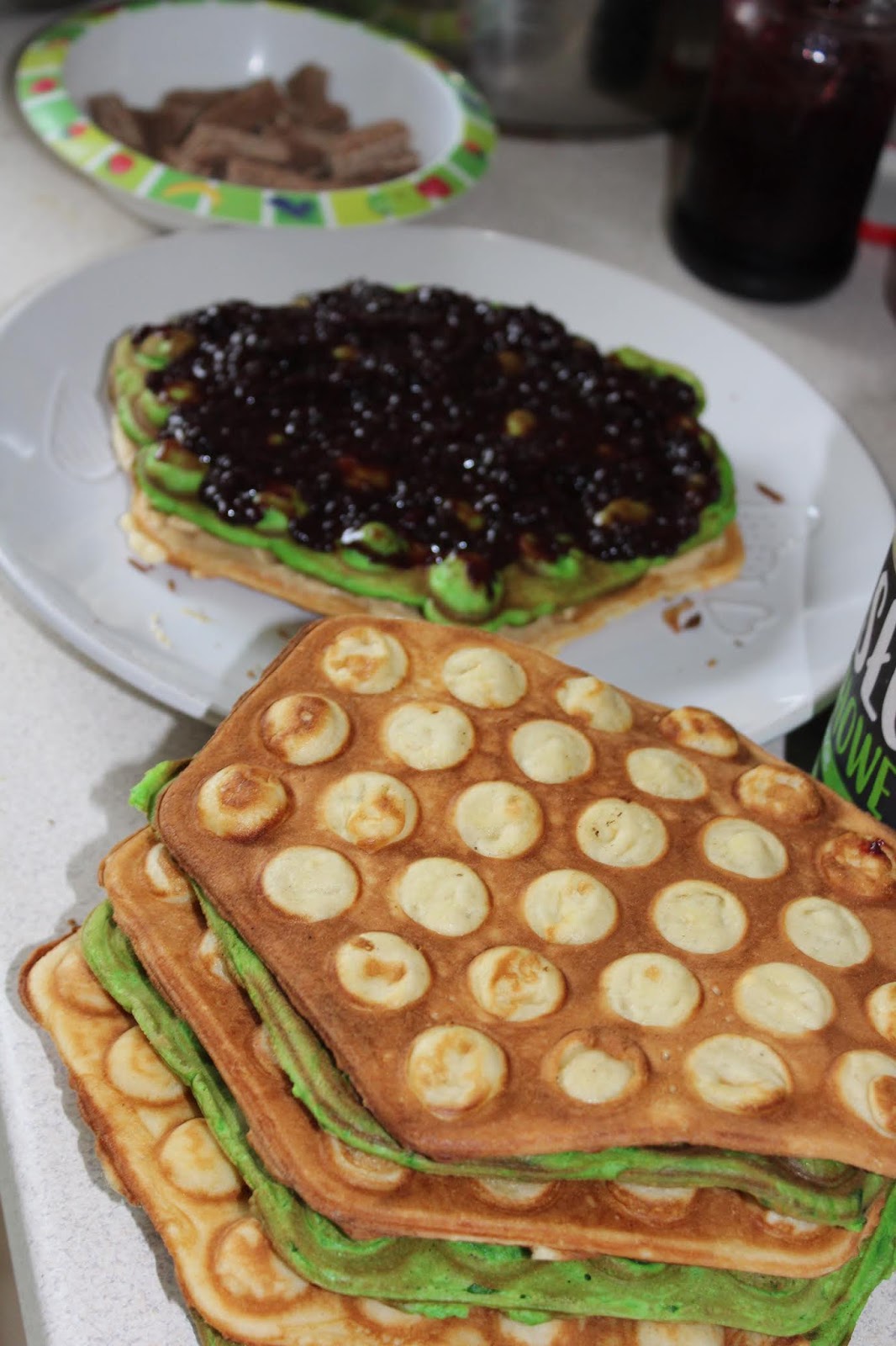 Domowe gofry bąbelkowe - hit tego lata