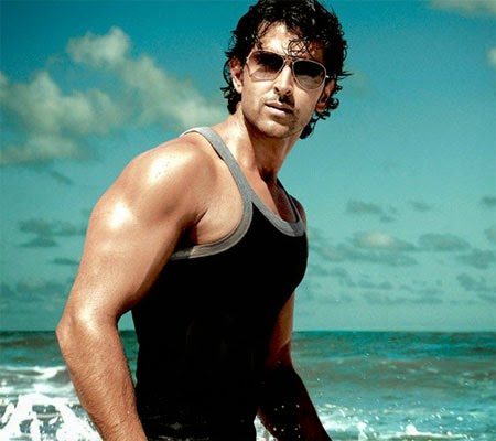 Celebrities and bodybuilding photos: Hrithik Roshan Body-Building Secrets