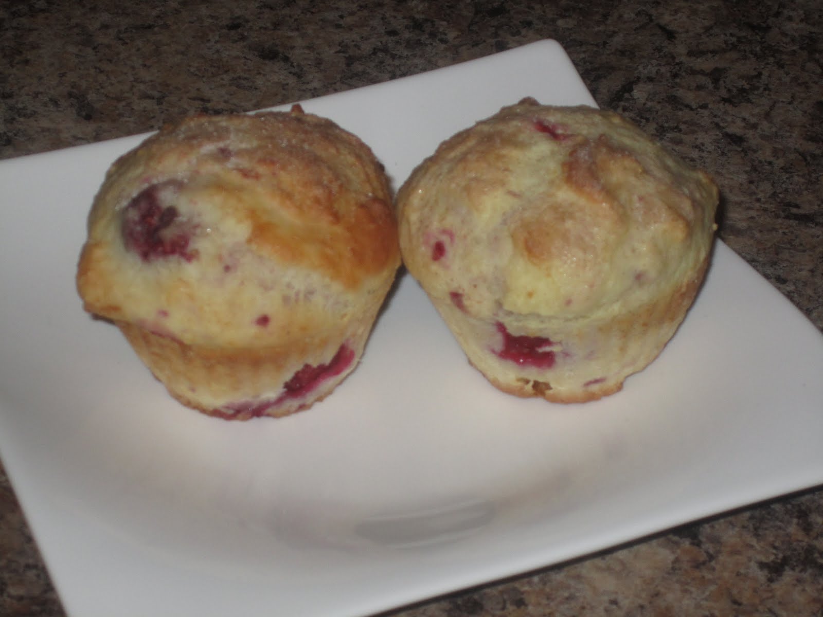Cuisine chic et simple: Muffins aux framboises de Victoria