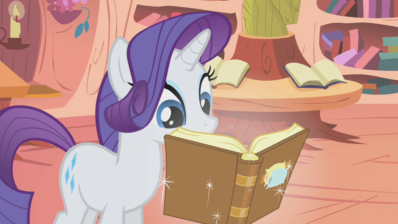 Rarity Happy Filly