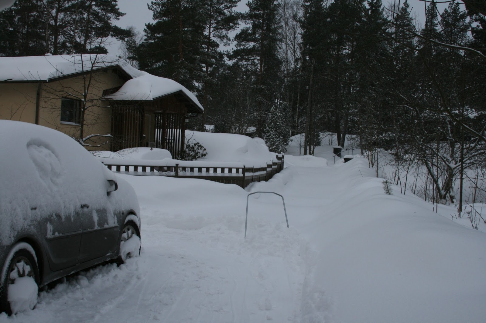 A Scandinavian interlude: March snow storm in Southern Finland