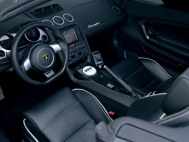 Simply Gallardo: Gallardo Spyder Interior