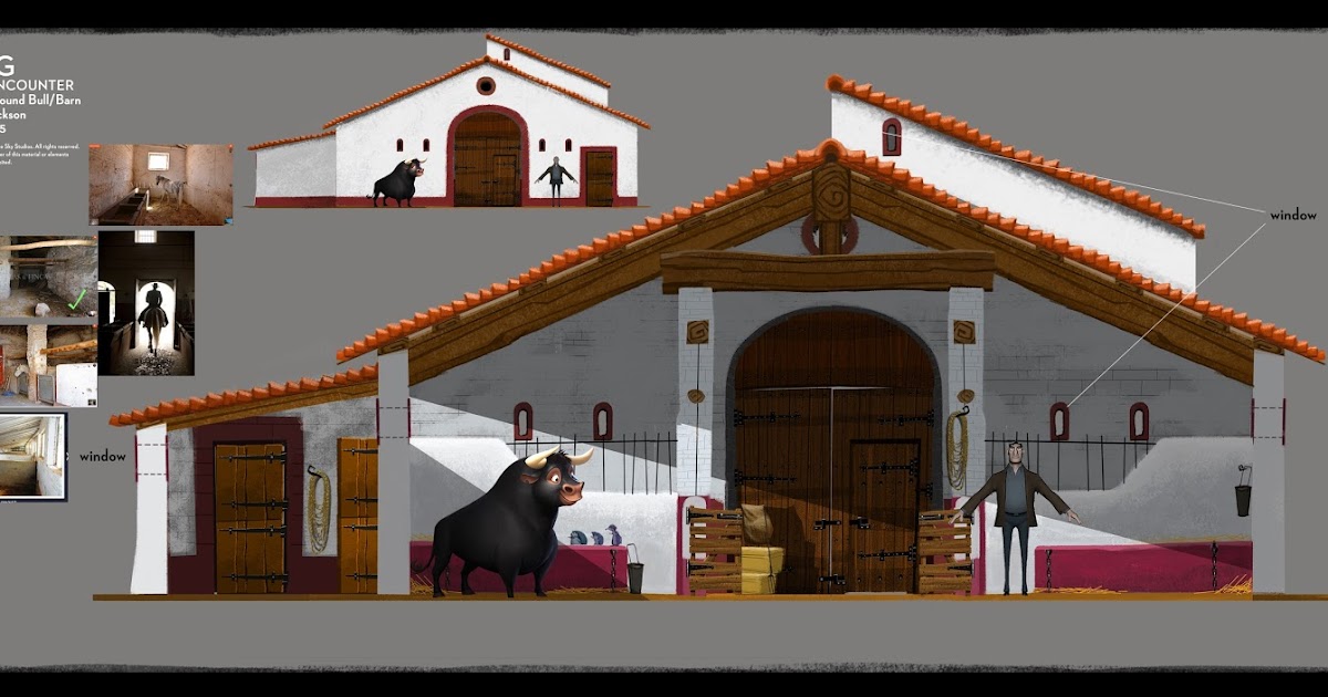 ThinkandPaint: Ferdinand-Ranch-Barn-Practice Ring-Dance Off Area