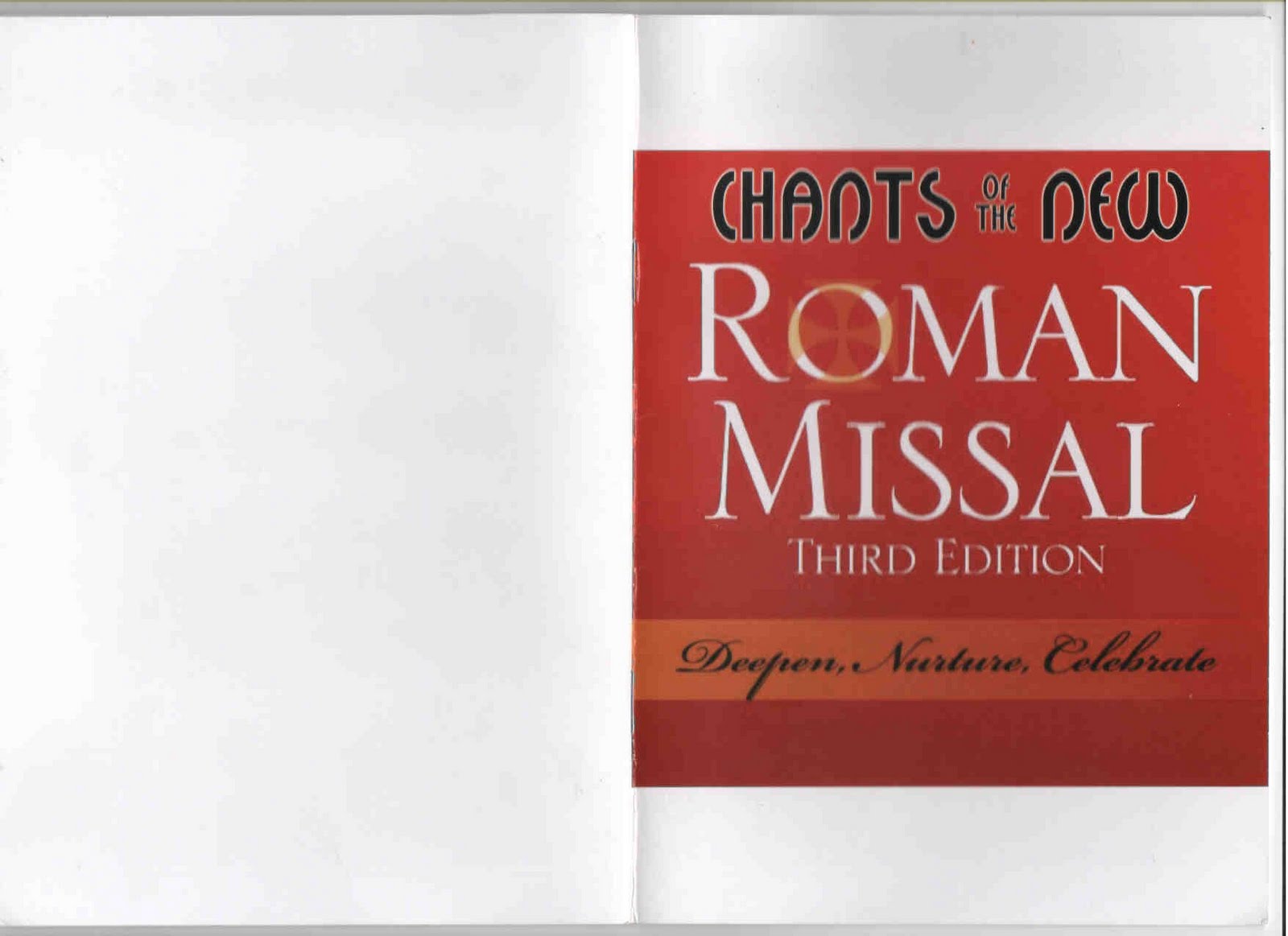 Welcome: New Roman Missal 3rd Edition ~ Booklet (in PDF format)