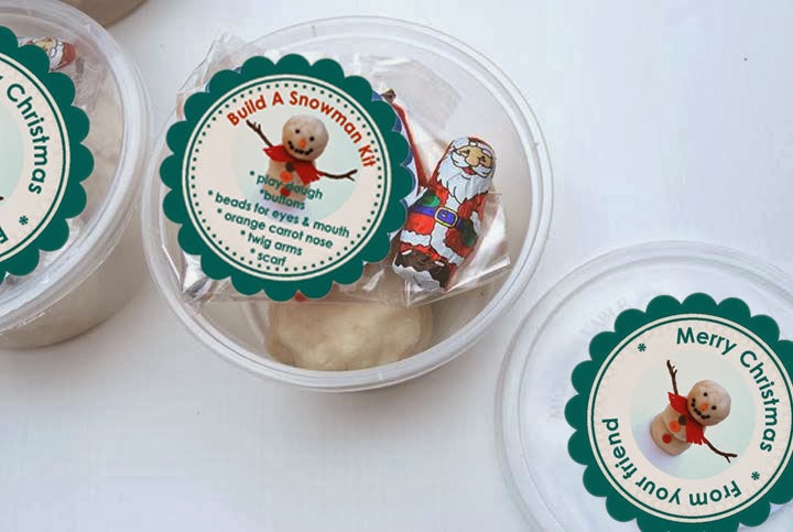 A Little Learning For Two: Christmas Class Gift - Build A Snowman Kit