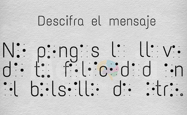 ¿Podras? DECIFRAR EL MENSAJE - Ejercita tu Cerebro