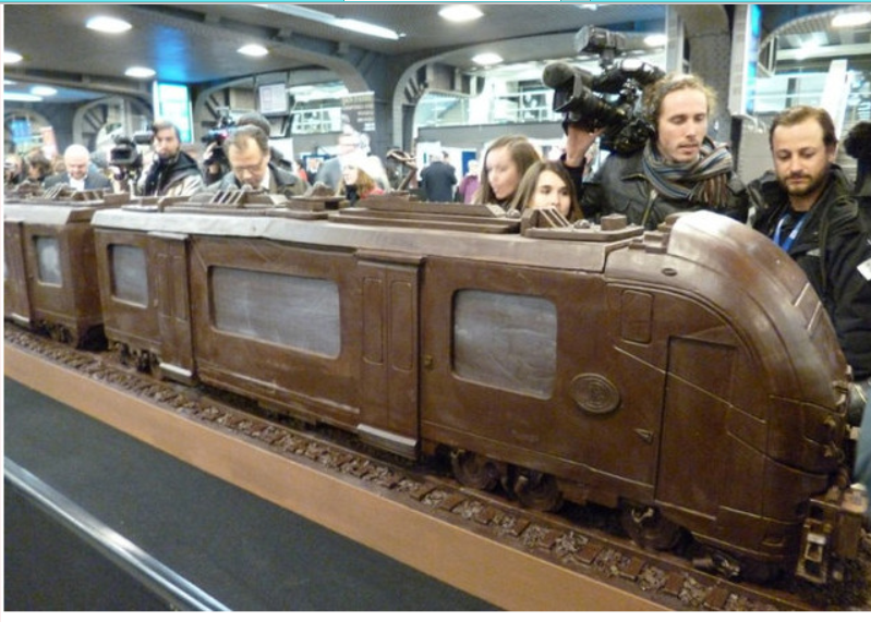 Guiness Record ~Chocolate Train Named World's Longest Chocolate ...
