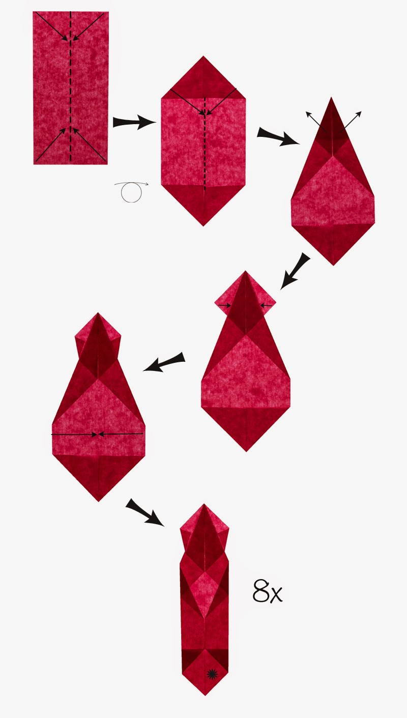 How to make Magical Windows Stars | Paper Origami Guide