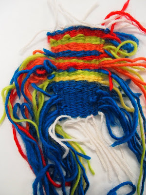 new city arts: third grade weaving part 1