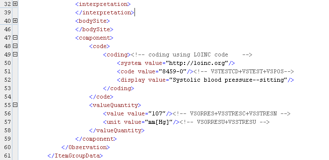 CDISC end-to-end: Electronic Health Record Data in SDTM