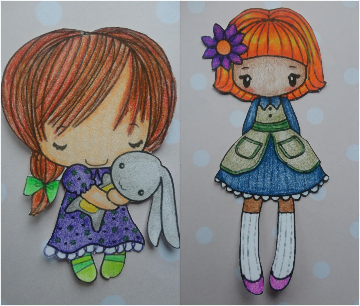 Rysunki (DIY) kredkami akwarelowymi. | Kinga Pawlikowska