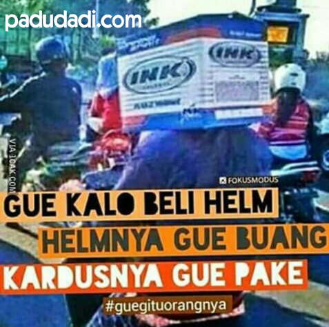 Kumpulan Meme gue mah gitu orangnya Terlengkap ~ Padu Dadi