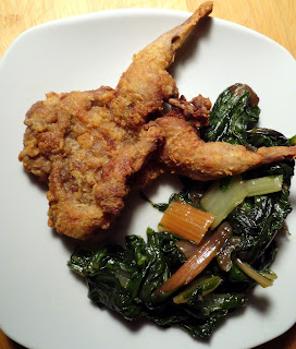 A Couple in the Kitchen: Buttermilk Fried Quail