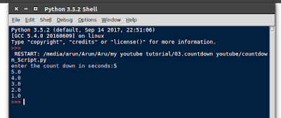 How to make simple countdown timer using python3 and convert it to GUI ...